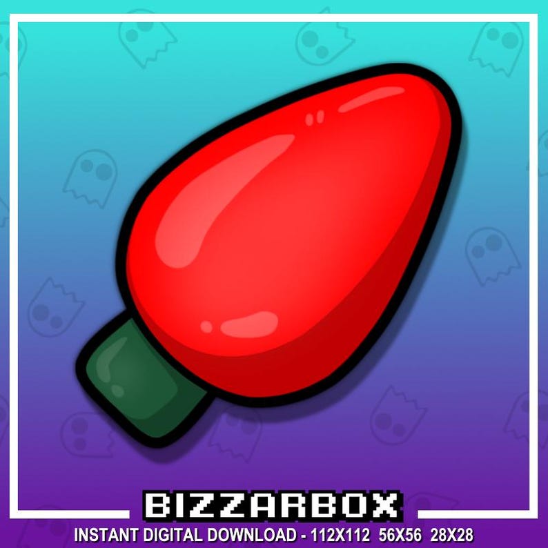 XMAS LIGHTS Emote Bundle 2 Twitch Emote / Twitch Emotes / Twitch Stream ...