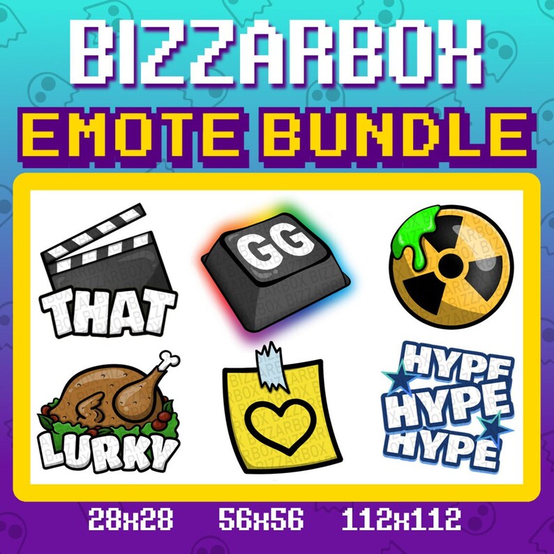 STREAMER EMOTE BUNDLE 6 Twitch Emotes / Twitch Emote / Twitch - Etsy