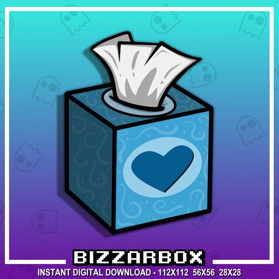 TISSUE BOX Twitch Emote / Twitch Emotes / Twitch Stream / Discord ...