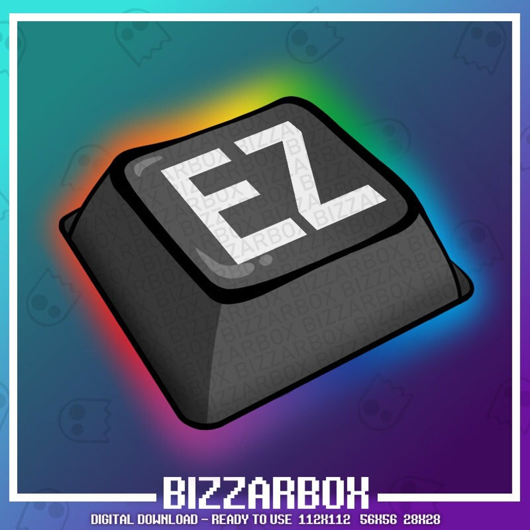 EZ KEY Twitch Emote / Twitch Emotes / Twitch Stream / Discord Emotes ...