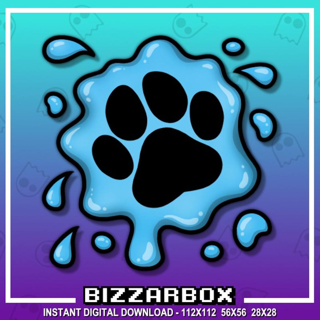 MOIST PAW Twitch Emote / Twitch Emotes / Twitch Stream / Discord Emotes ...
