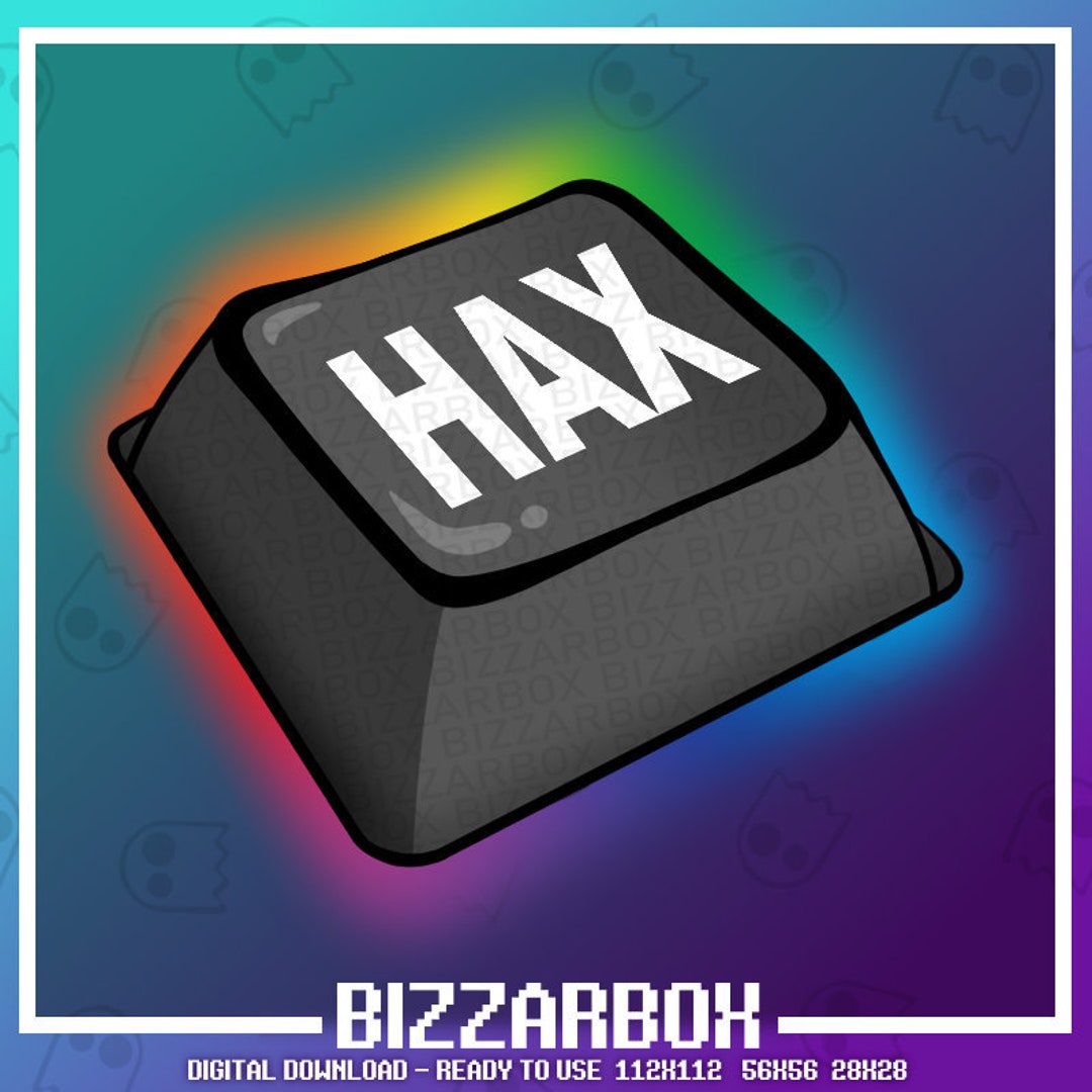 HAX KEY Twitch Emote / Twitch Emotes / Twitch Stream / Discord Emotes ...