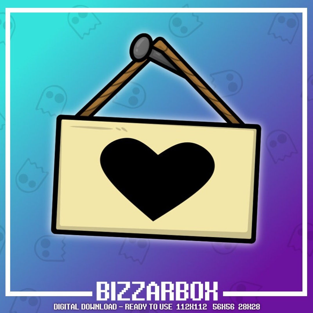 LOVE SIGN Twitch Emote / Twitch Emotes / Twitch Stream / - Etsy