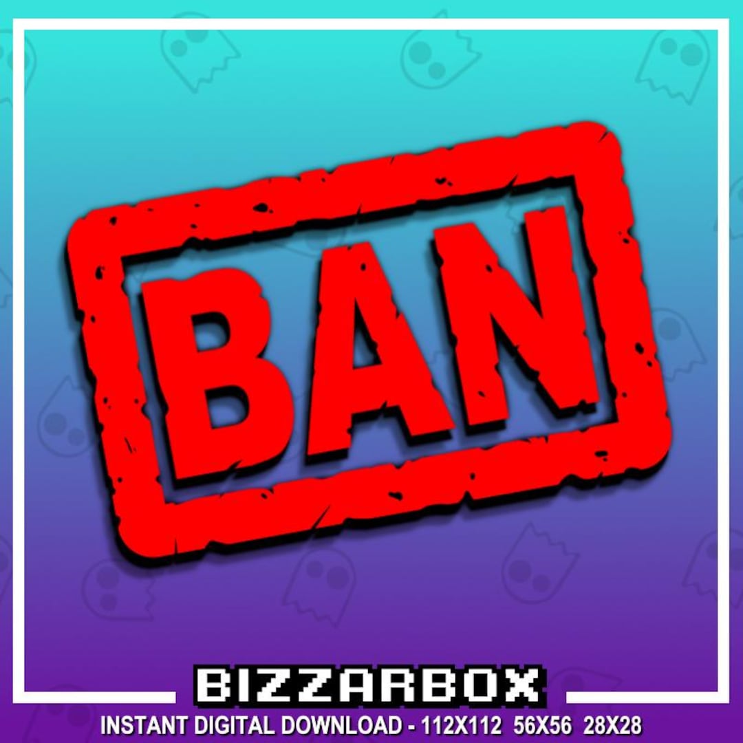BAN Twitch Emote / This Emote / Arrow Emote/ Twitch Emotes / Twitch ...