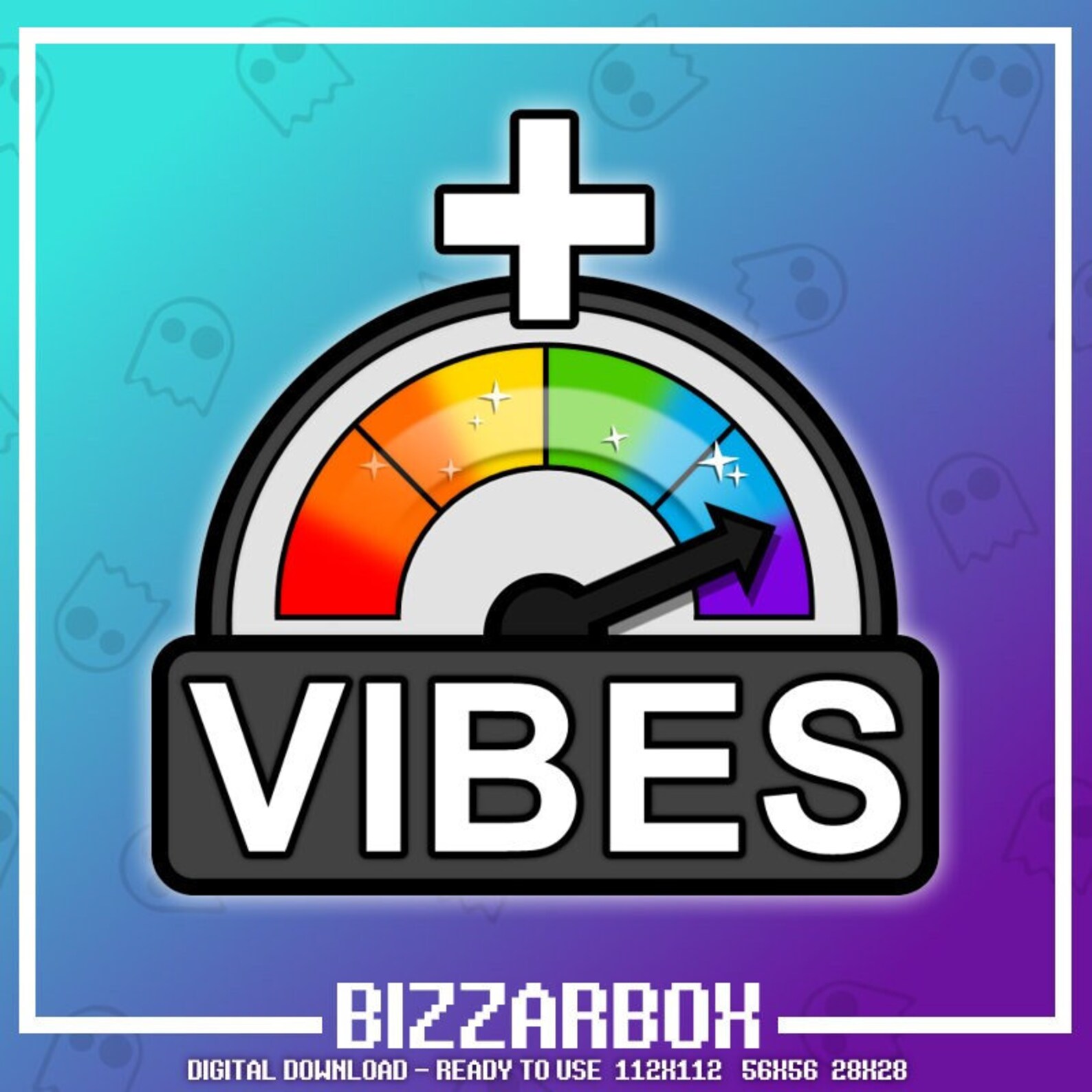 POSITIVE VIBES METER Twitch Emote / Twitch Emotes / Twitch Stream ...