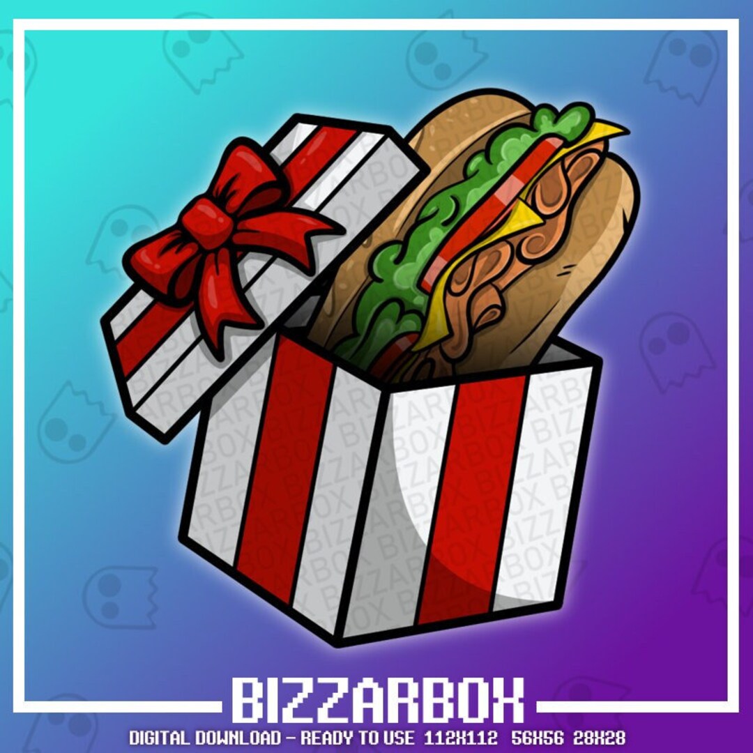 GIFTED SUB Twitch Emote / Twitch Emotes / Twitch Stream / Discord ...