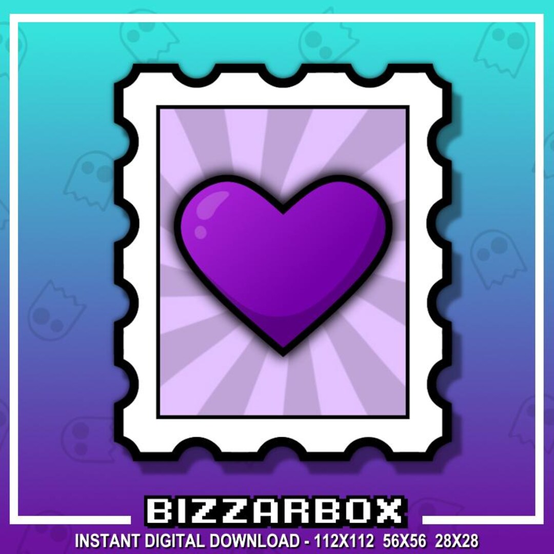 SEND LOVE STAMP Twitch Emote / Twitch Emotes / Twitch Stream / Discord ...