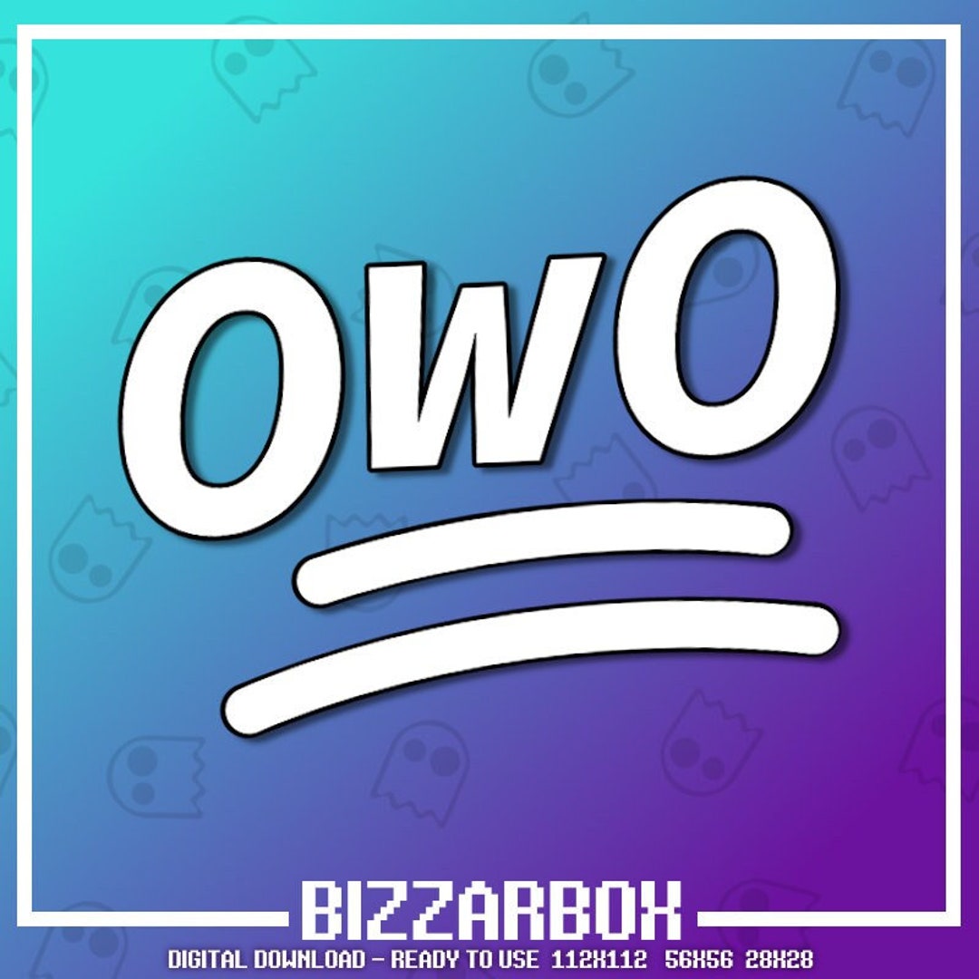 100% Owo Twitch Emote / Twitch Emotes / Twitch Stream / Discord Emotes ...