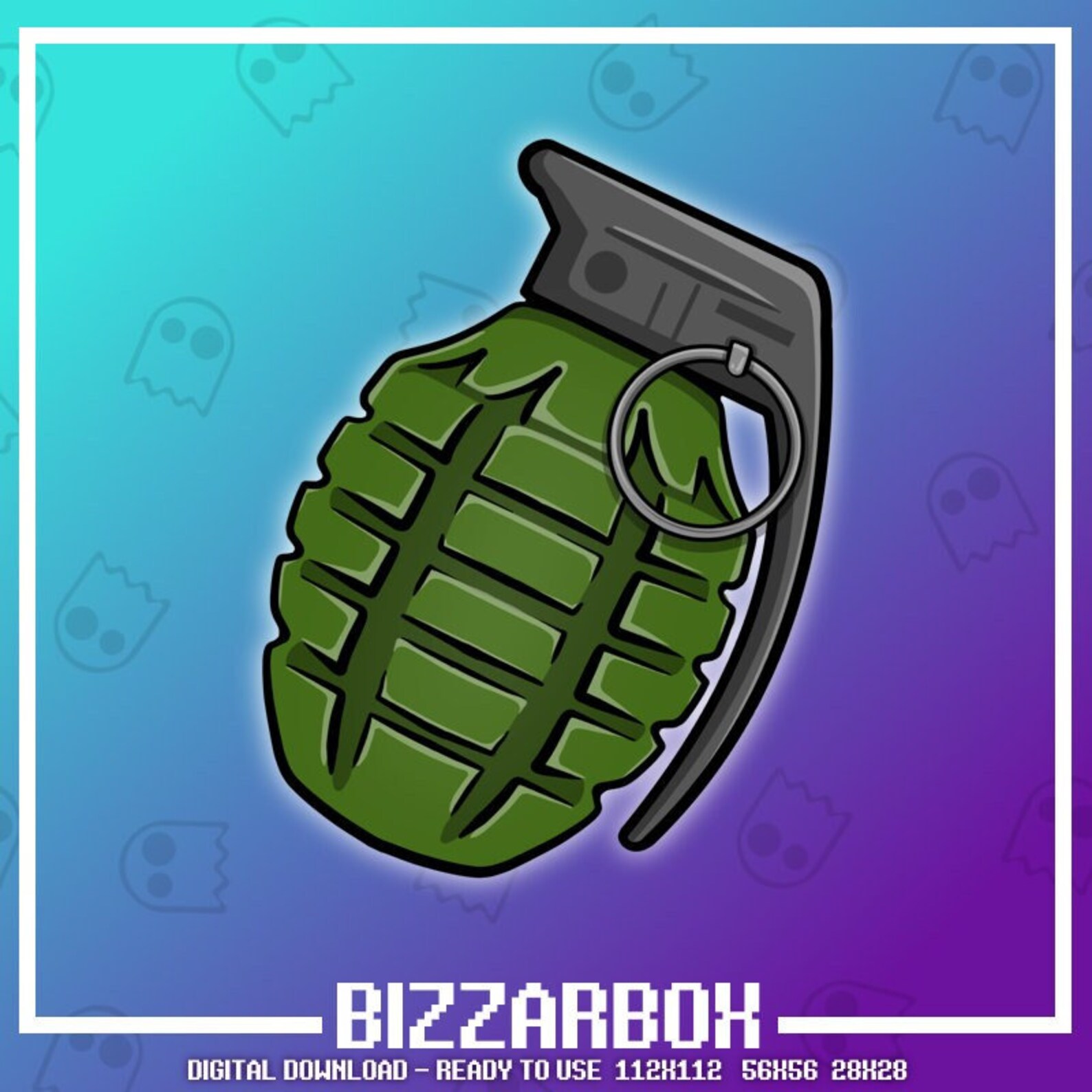 GRENADE Twitch Emote / Twitch Emotes / Twitch Stream / Discord Emotes ...