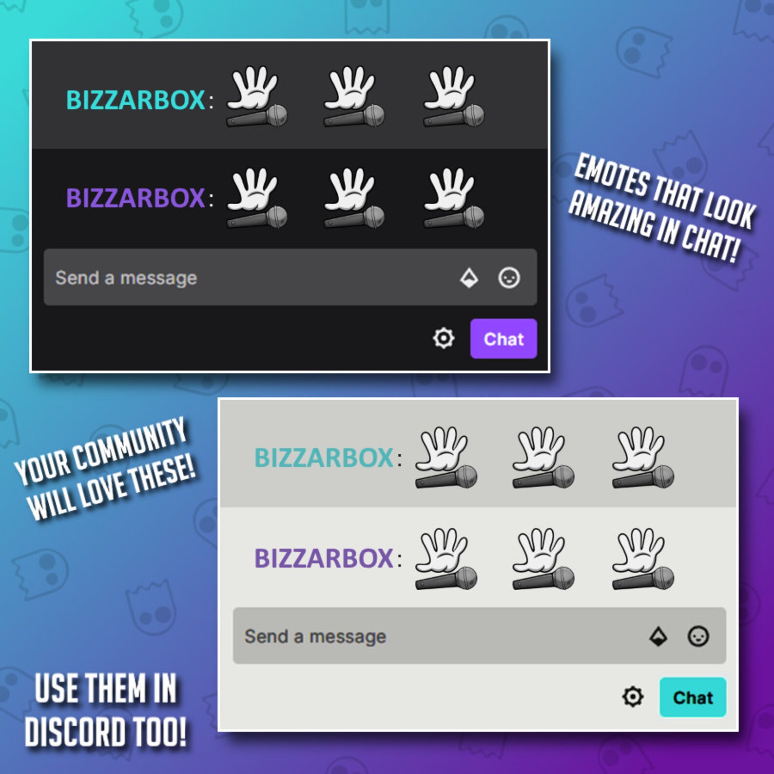 MIC DROP Twitch Emote / Twitch Emotes / Twitch Stream / Discord Emotes ...