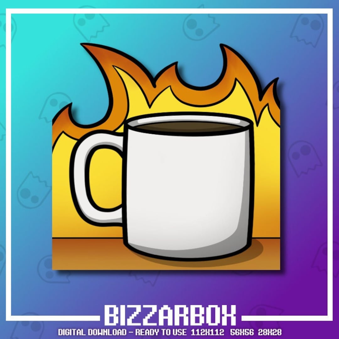 FINE Mug Twitch Emote / Twitch Emotes / Twitch Stream / Discord Emotes ...