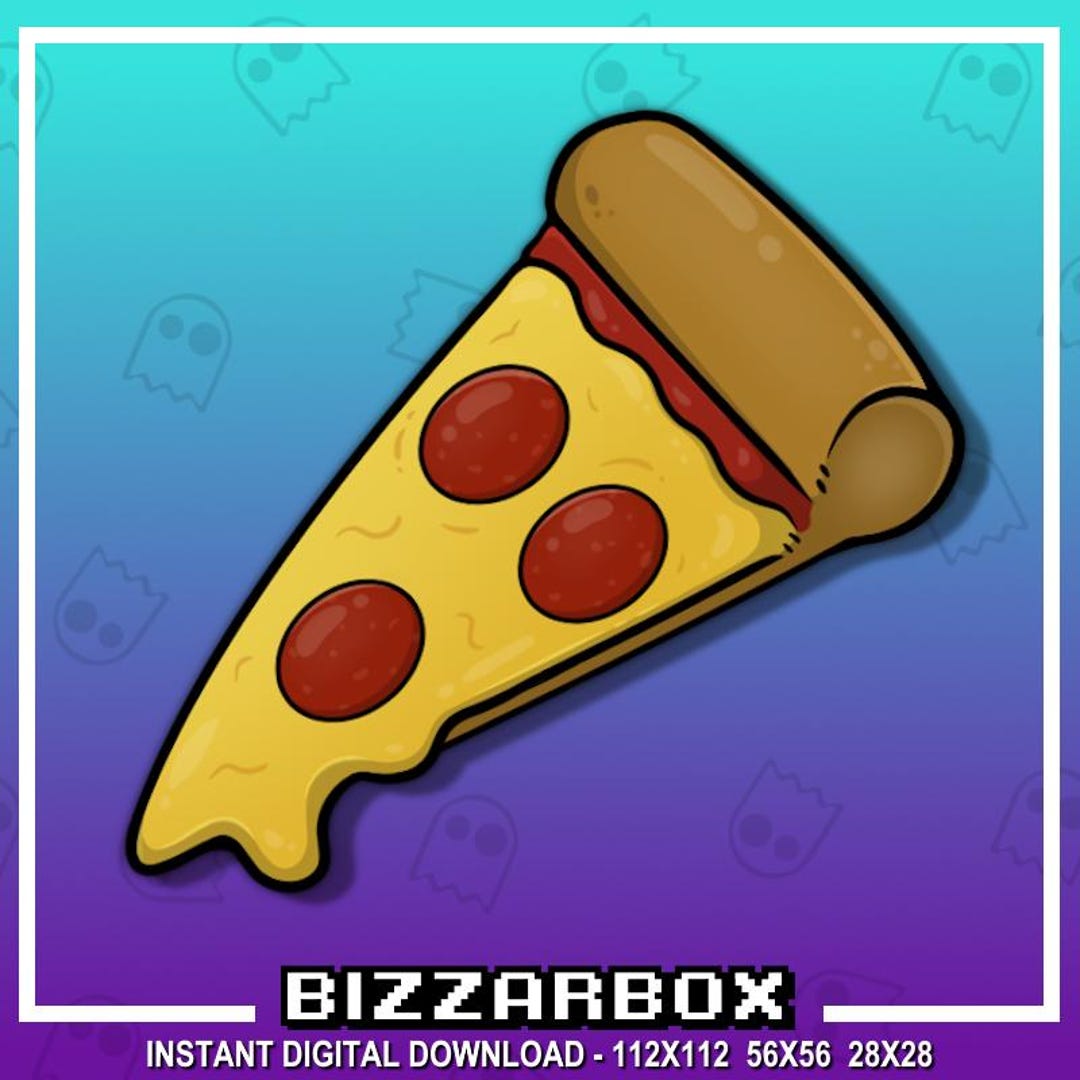 PIZZA Twitch Emote / Twitch Emotes / Twitch Stream / Discord Emotes ...