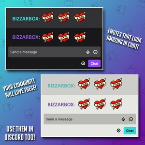 FAM HEART Animated Twitch Emote / Twitch Emotes / Twitch Stream ...