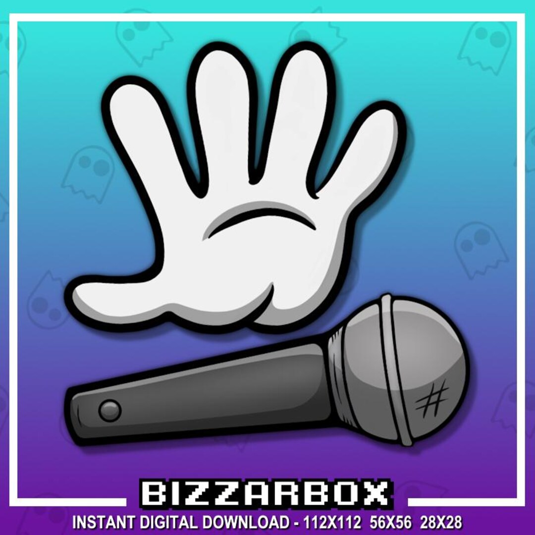 MIC DROP Twitch Emote / Twitch Emotes / Twitch Stream / Discord Emotes ...