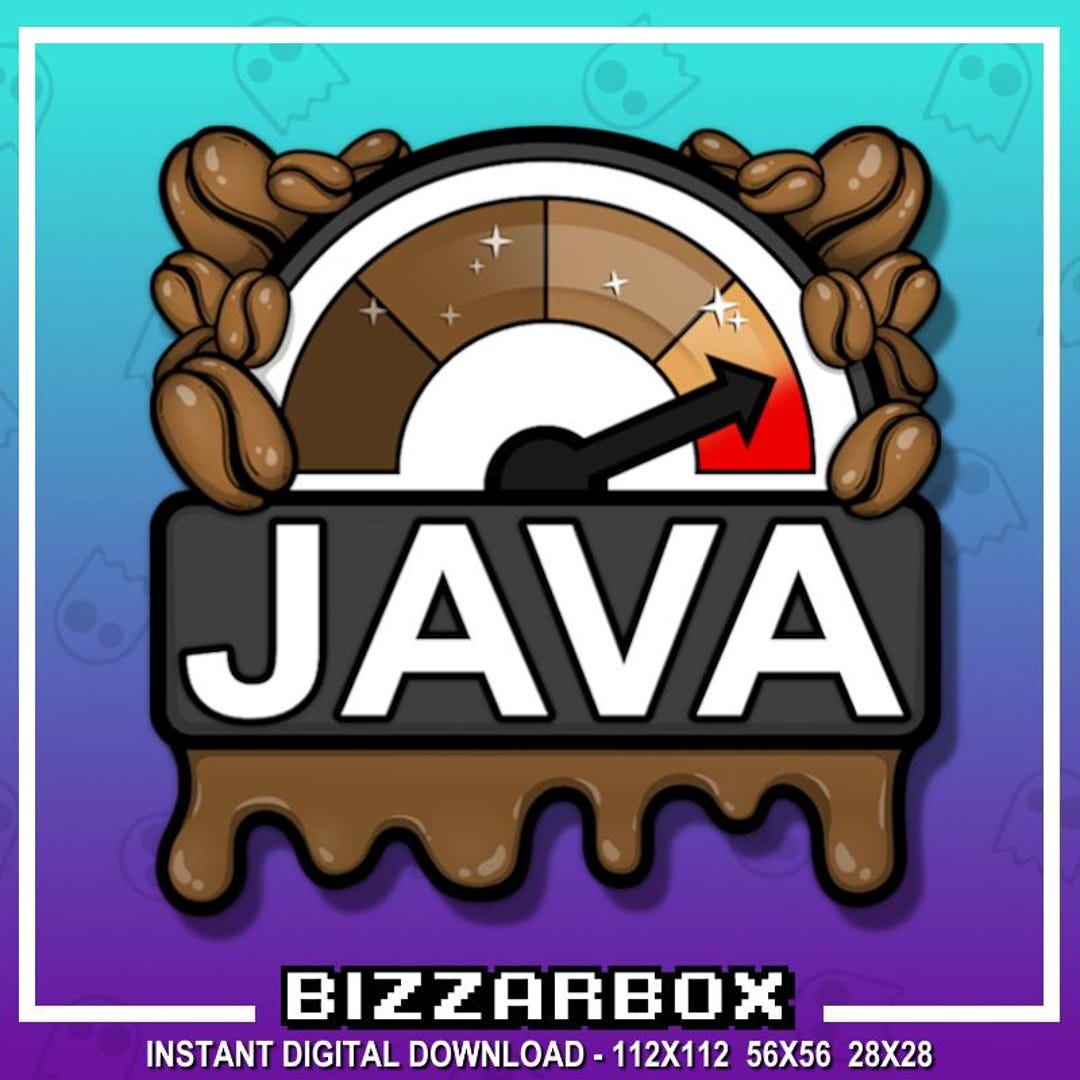 JAVA METER Twitch Emote / Coffee Emote / Twitch Emotes / Twitch Stream ...