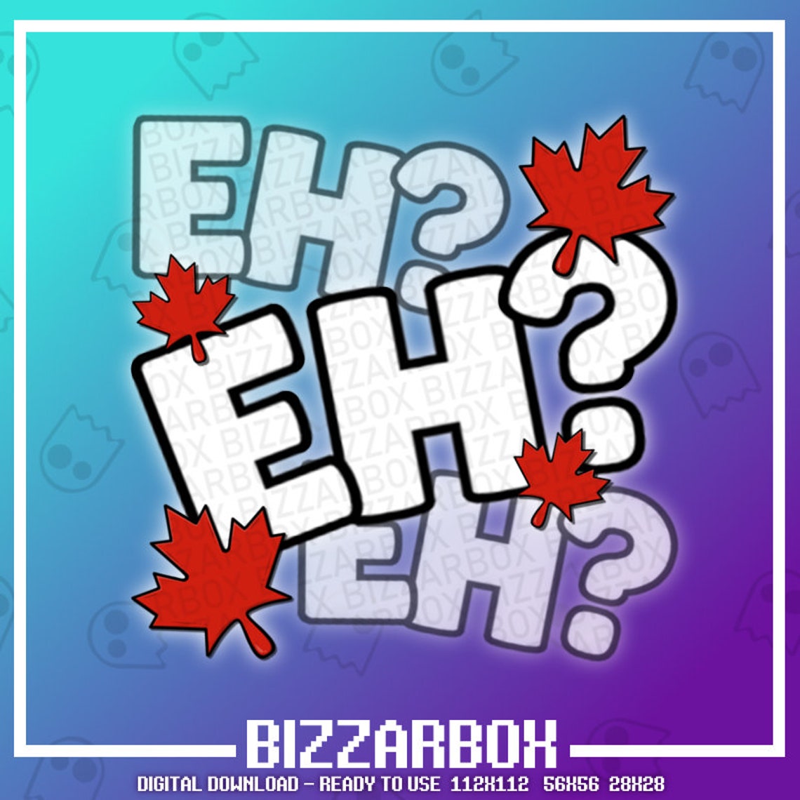 CANADIAN EMOTE Bundle for Twitch / Discord / Stream / - Etsy