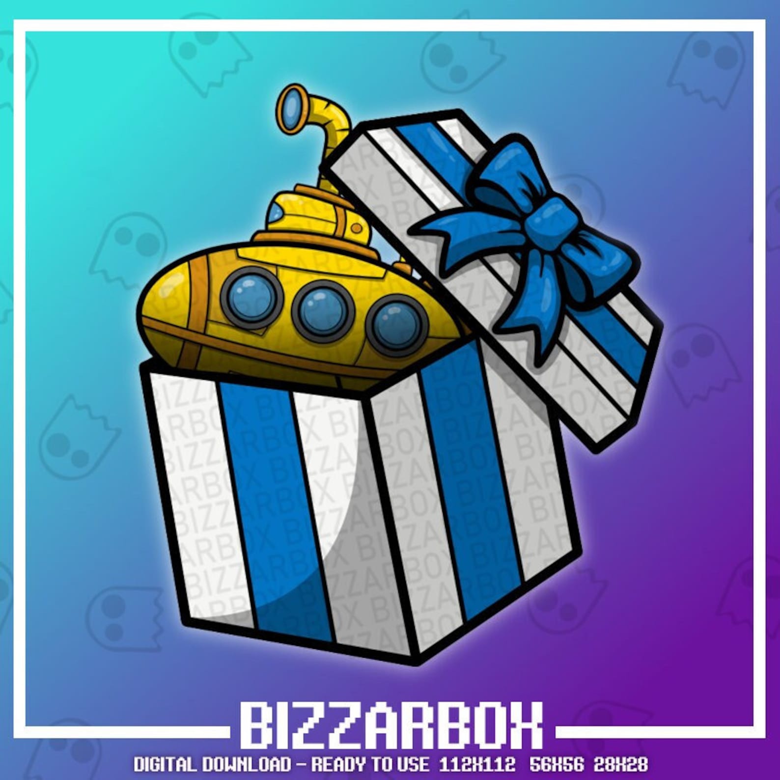 GIFTED SUB HYPE Twitch Emote / Twitch Emotes / Twitch Stream / Discord ...