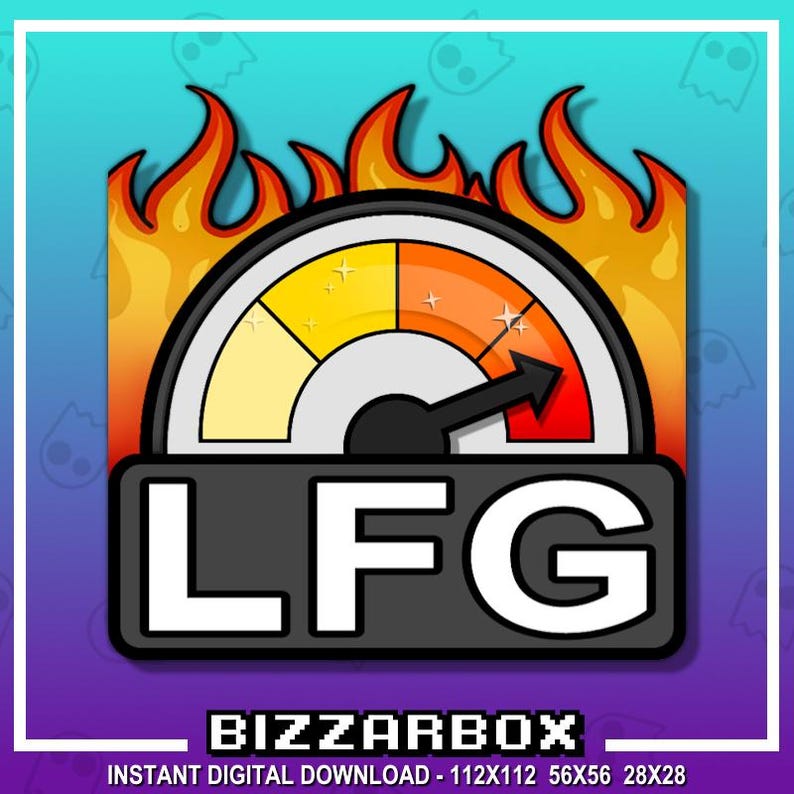 LFG METER Twitch Emote / Twitch Emotes / Twitch Stream / Discord Emotes ...