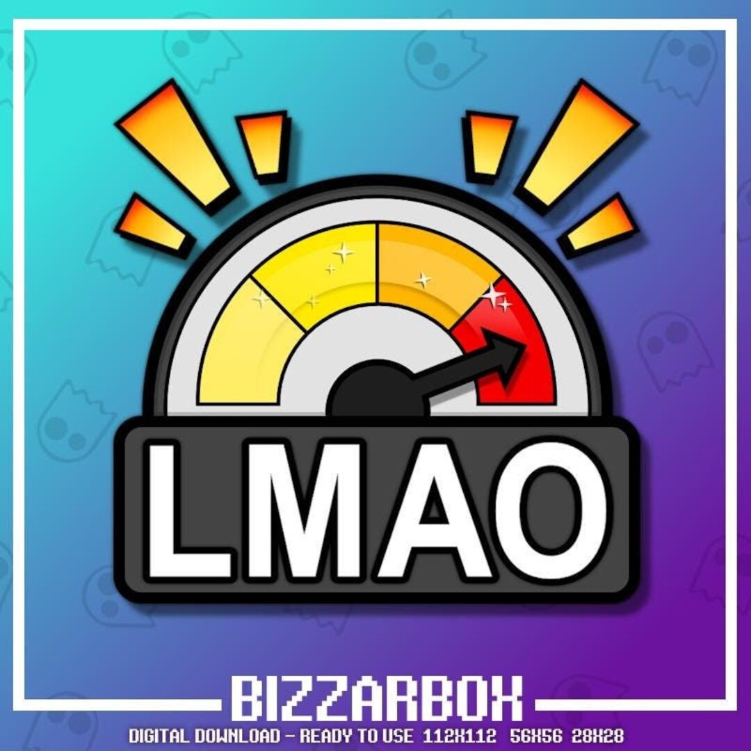 LMAO METER Twitch Emote / Twitch Emotes / Twitch Stream / Discord ...