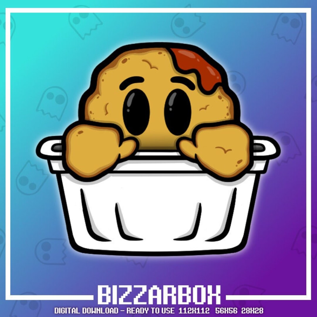 NUGGET LURK Twitch Emote / Twitch Emotes / Twitch Stream / Discord ...