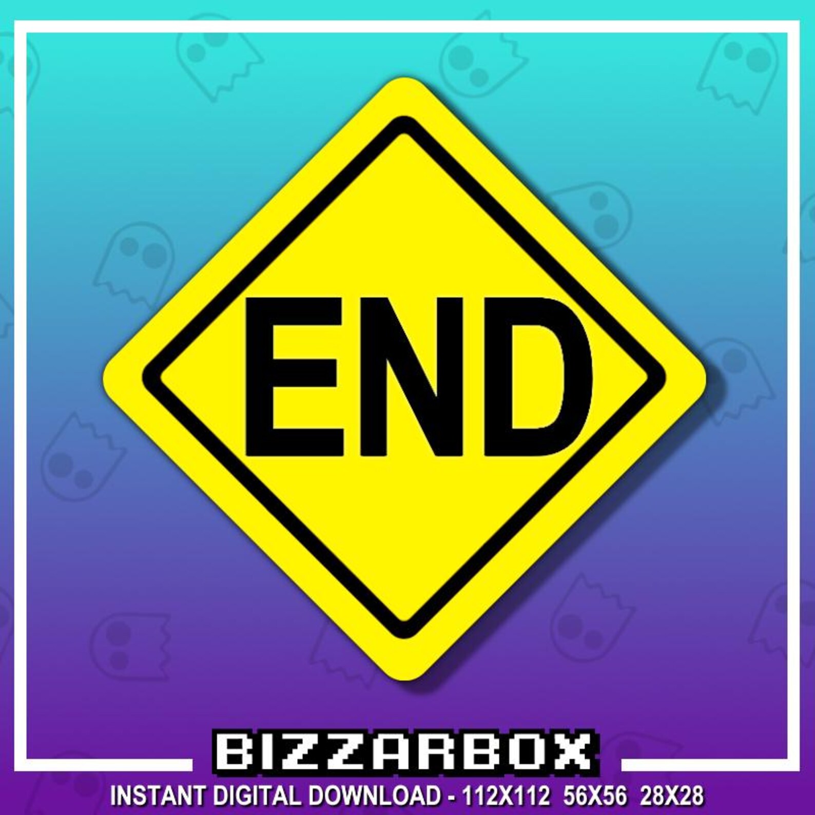 END STREAM Channel Points Emote for Twitch / Discord / Stream / Kick ...