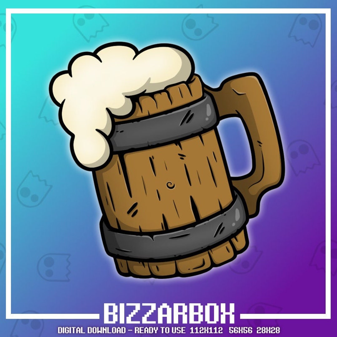 HYDRATE DRINK BEER Channel Points Emote for Twitch / Discord / Stream ...