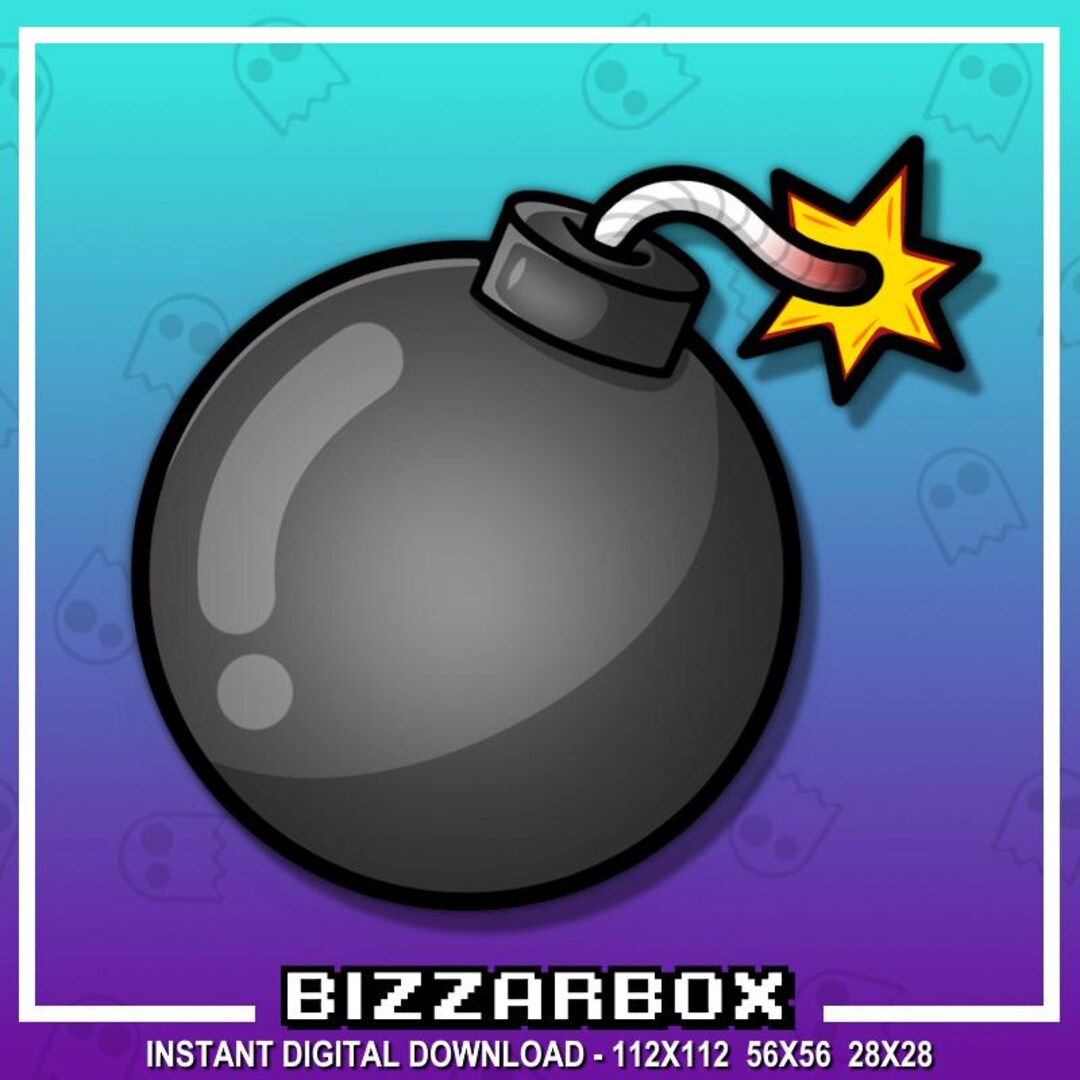 BOMB Twitch Emote / Twitch Emotes / Twitch Stream / Discord Emotes ...