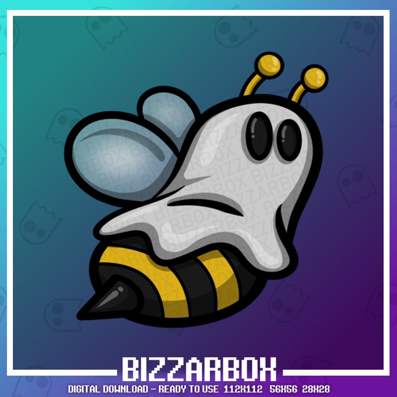 BOO BEE Twitch Emote / Twitch Emotes / Twitch Stream / Discord - Etsy