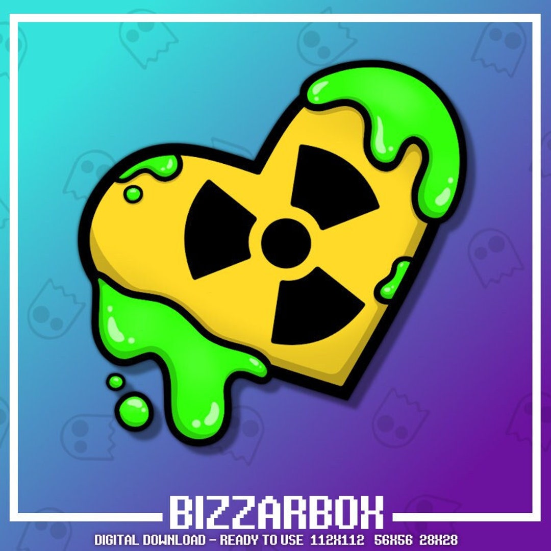 TOXIC HEART Twitch Emote / Twitch Emotes / Twitch Stream / Discord ...