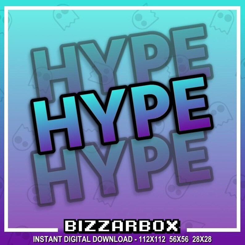 HYPE Twitch Emote / Twitch Emotes / Twitch Stream / Discord Emotes ...