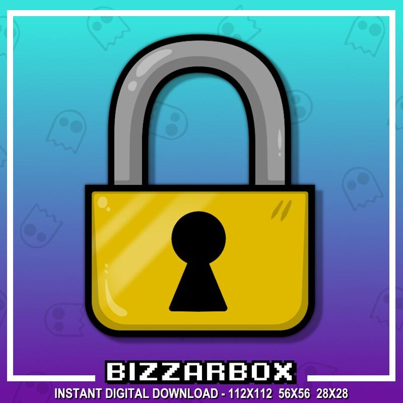 LOCK EMOTE Bundle for Twitch / Channel Point Rewards/ Discord / Stream ...