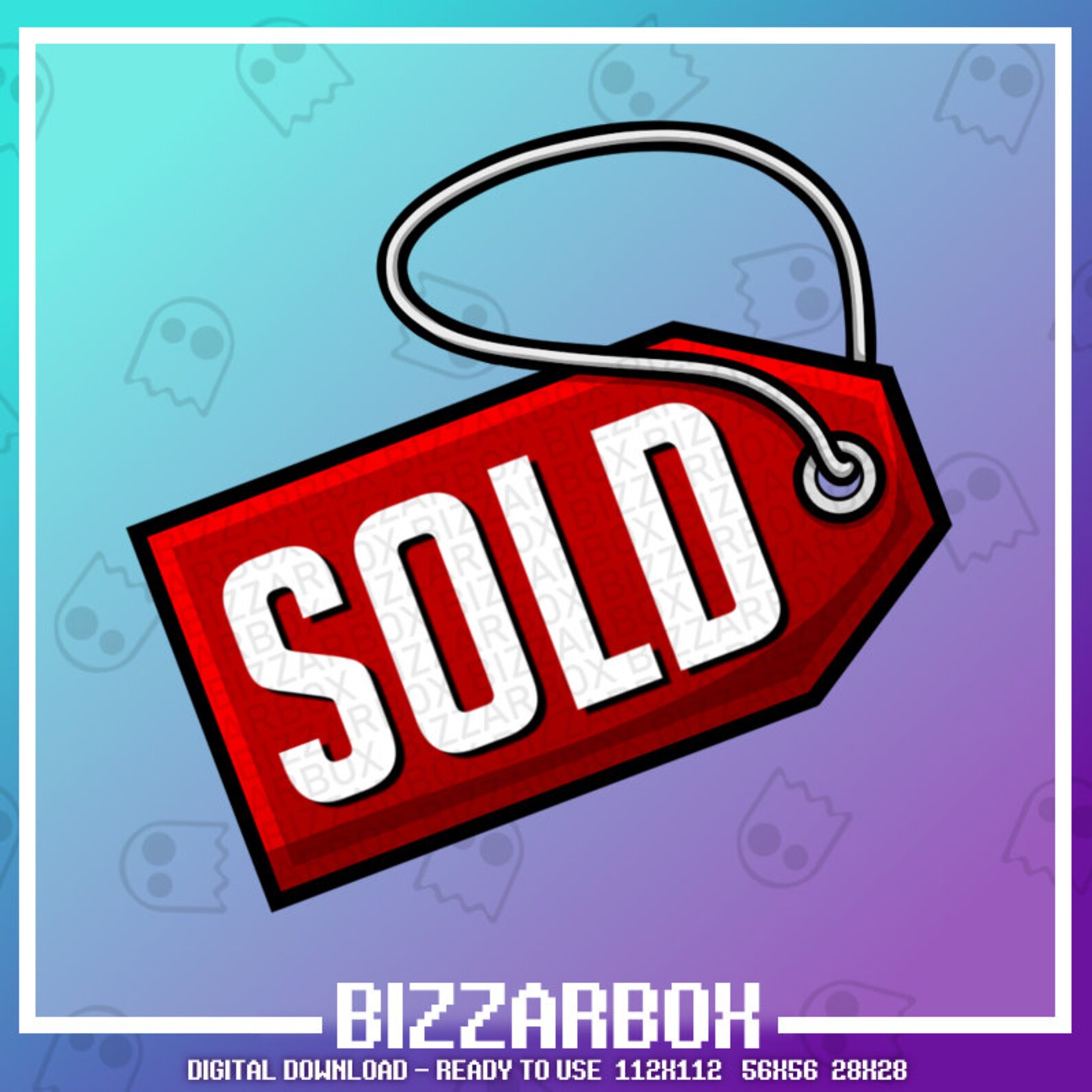 SOLD TAG Twitch Emote / Twitch Emotes / Twitch Stream / | Etsy