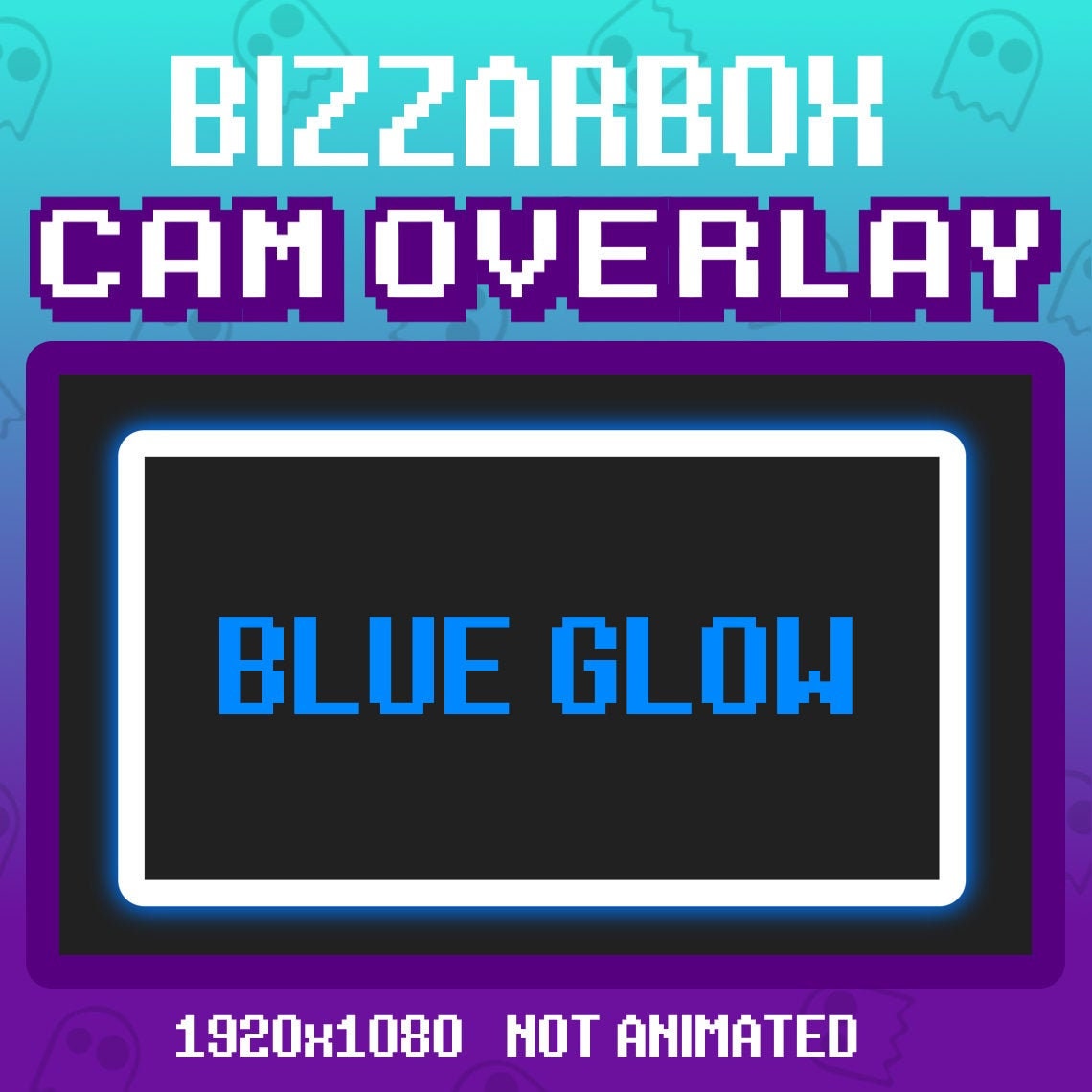 BLUE WEBCAM OVERLAY Stream para Twitch / YouTube / Stream / | Etsy