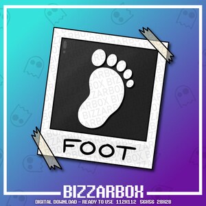 FEET FOOT PICS Twitch Emote / Twitch Emotes / Twitch Stream / - Etsy UK