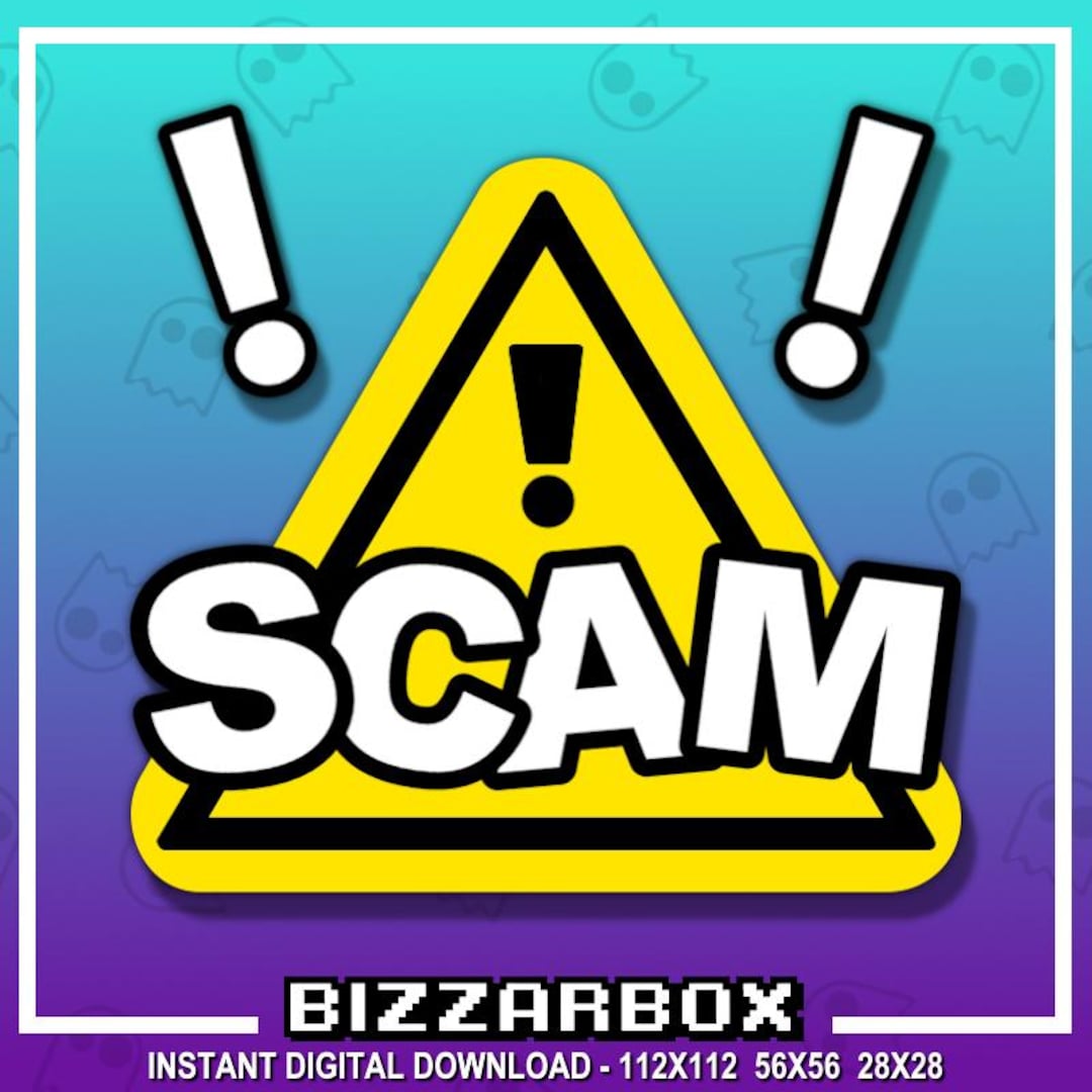 SCAM ALERT Twitch Emote / Twitch Emotes / Twitch Stream / Discord ...