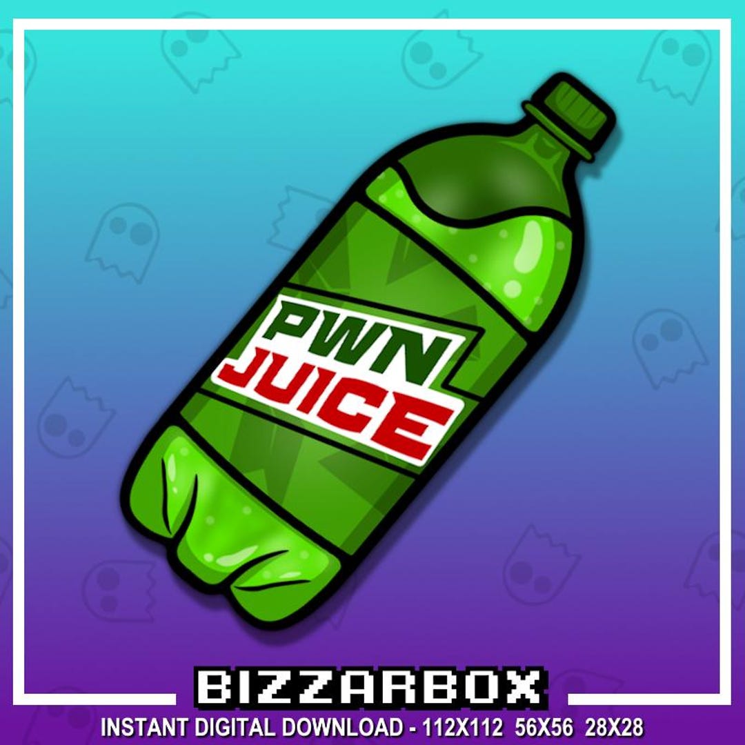 HYDRATE DRINK SODA Channel Points Emote for Twitch / Discord / Stream ...