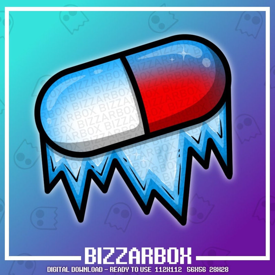 CHILL PILL Twitch Emote / Twitch Emotes / Twitch Stream / Discord ...