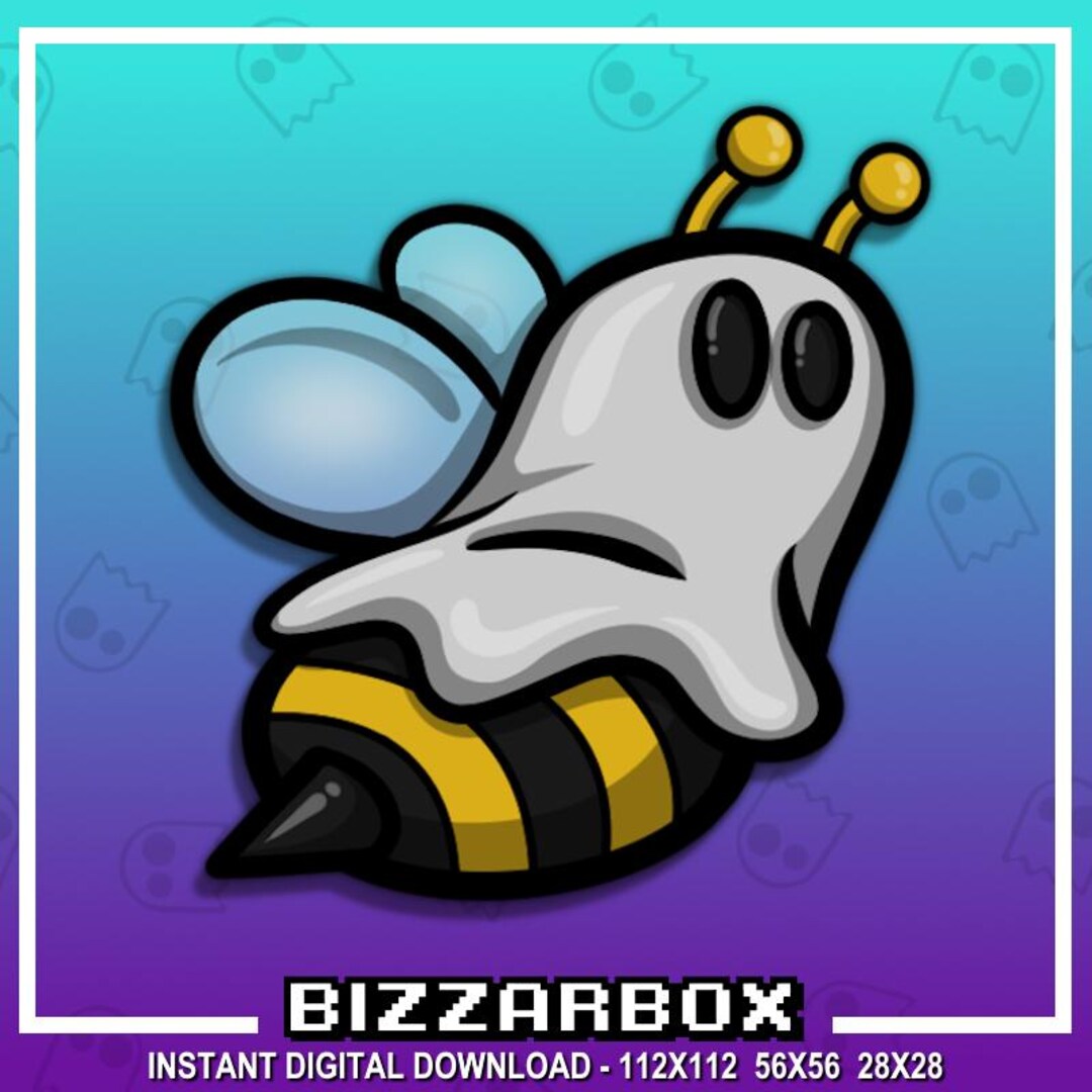 BOO BEE Twitch Emote / Twitch Emotes / Twitch Stream / Discord Emotes ...
