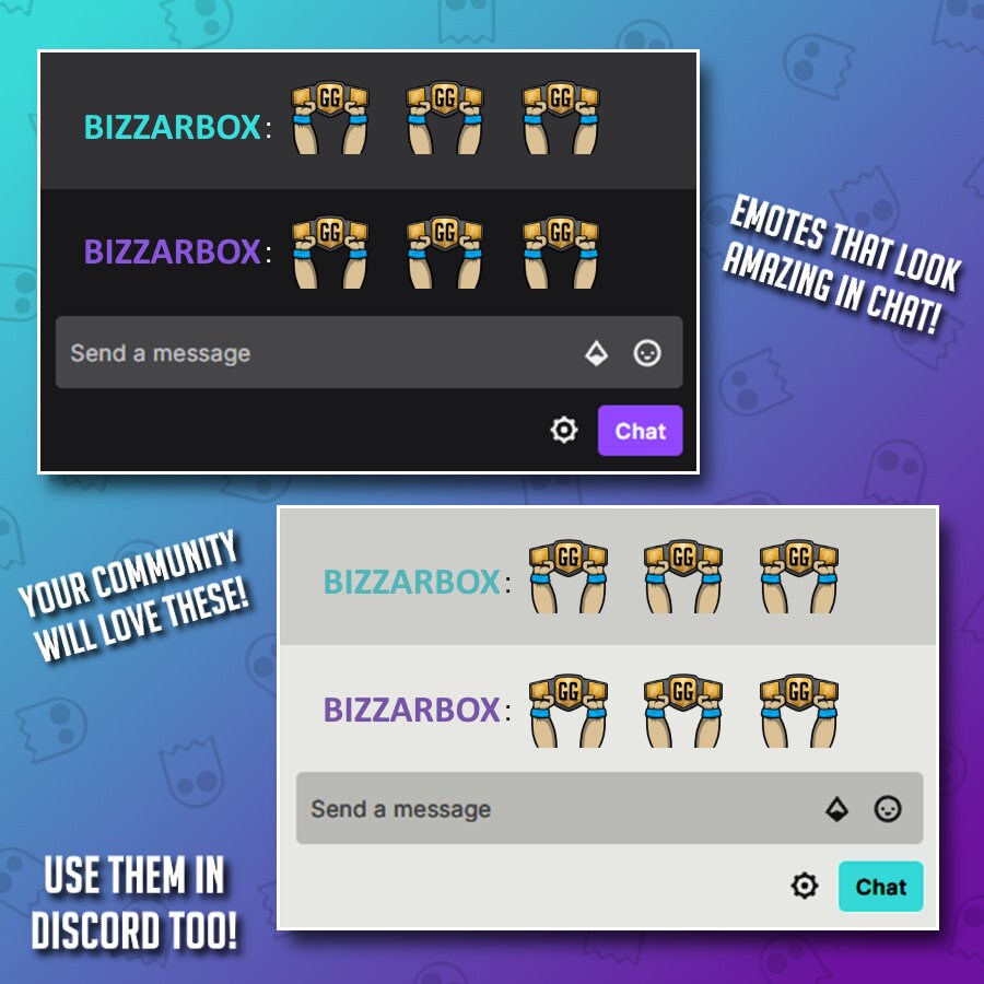 GG BELT Twitch Emote / Twitch Emotes / Twitch Stream / Discord Emotes ...