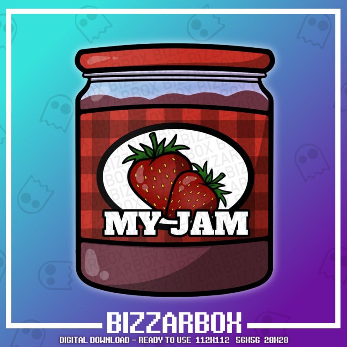 MY JAM Twitch Emote / Twitch Emotes / Twitch Stream / Discord - Etsy