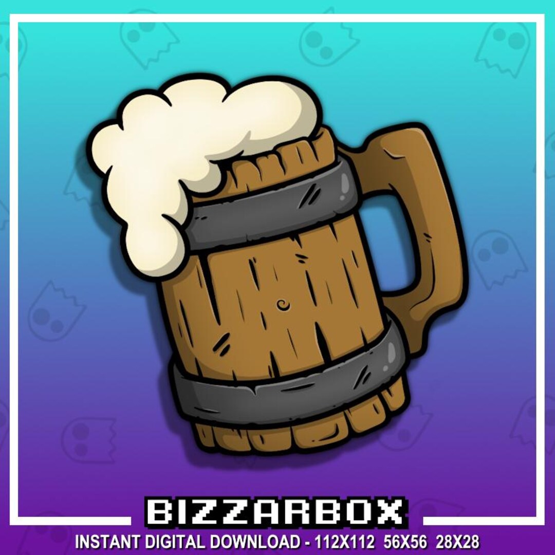 HYDRATE DRINK BEER Channel Points Emote for Twitch / Discord / Stream ...