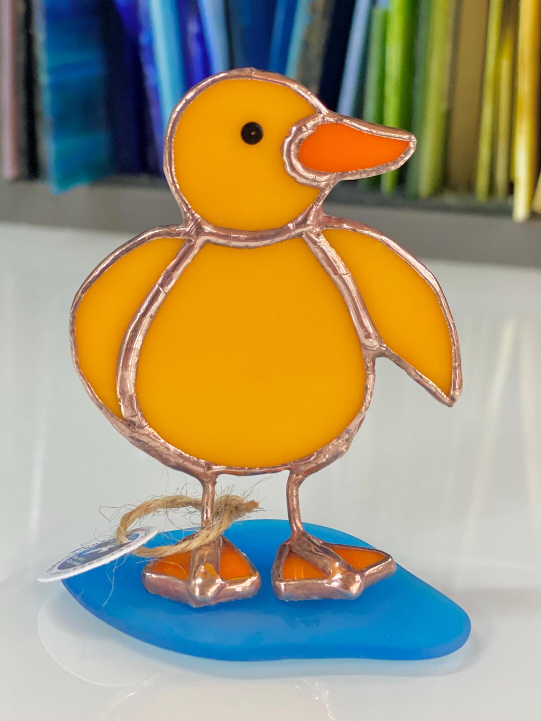 Duckling/chic on Puddle Stand - DIGITAL DOWNLOAD PATTERN for Stained ...