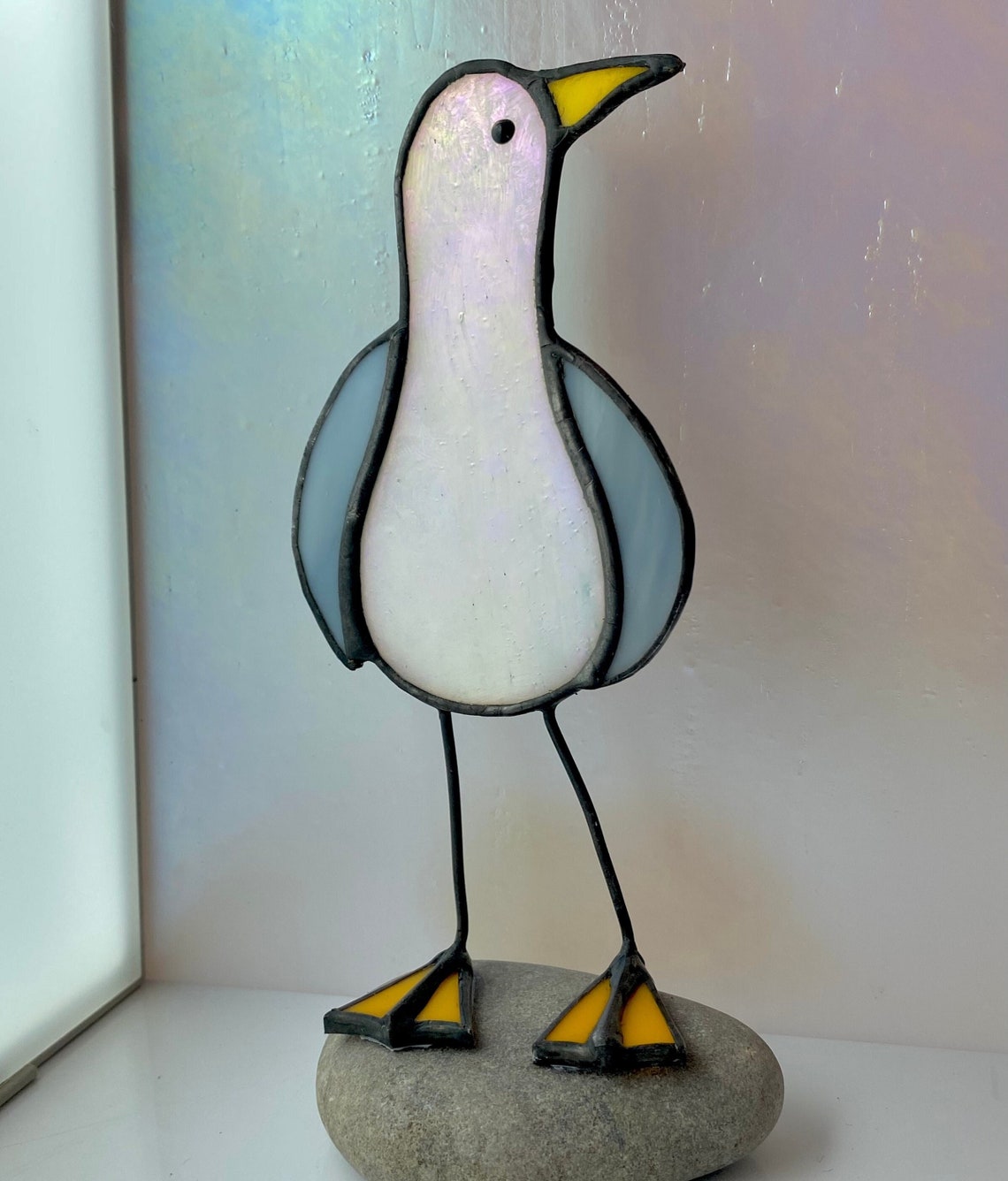 Seagull - Stained Glass Pattern (digital PDF and JPG DOWNLOAD) (2 ...
