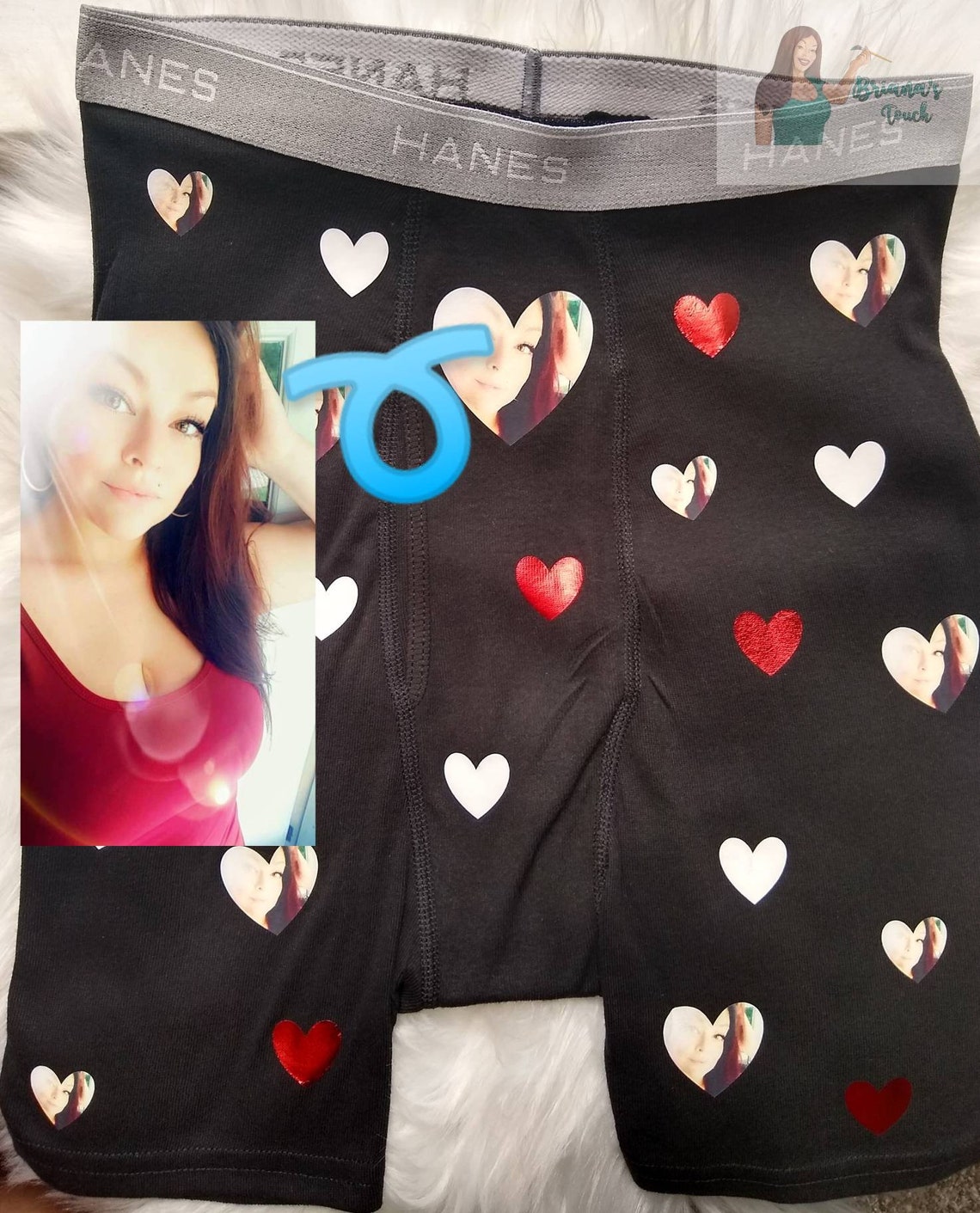 Custom Photo Boxer Briefs Funny Personalized Gift For Him | Etsy