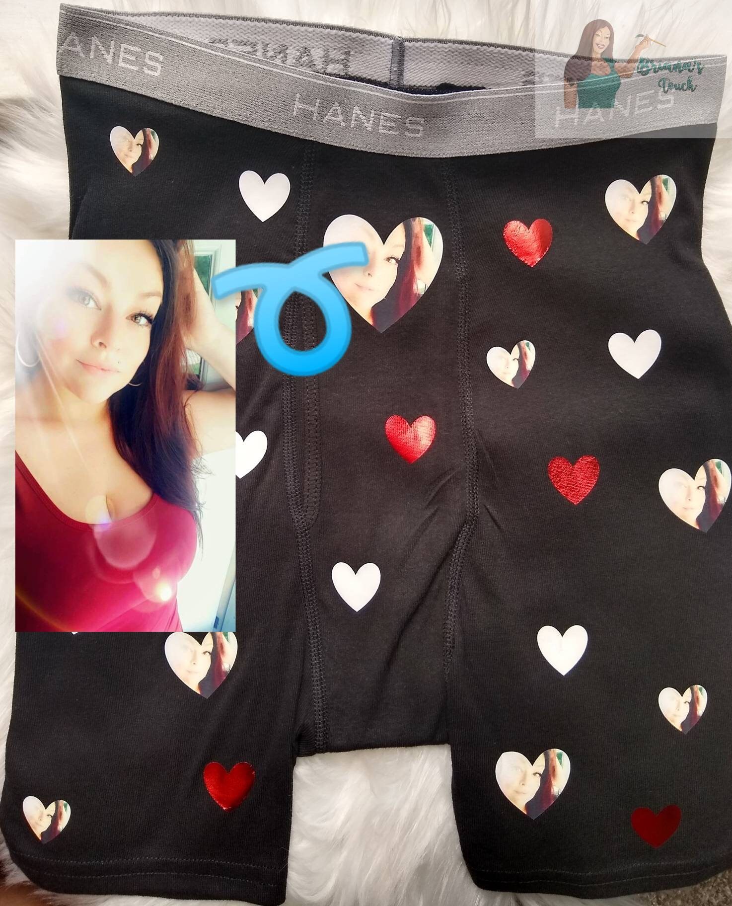 Custom Photo Boxer Briefs Funny Personalized Gift For Him | Etsy