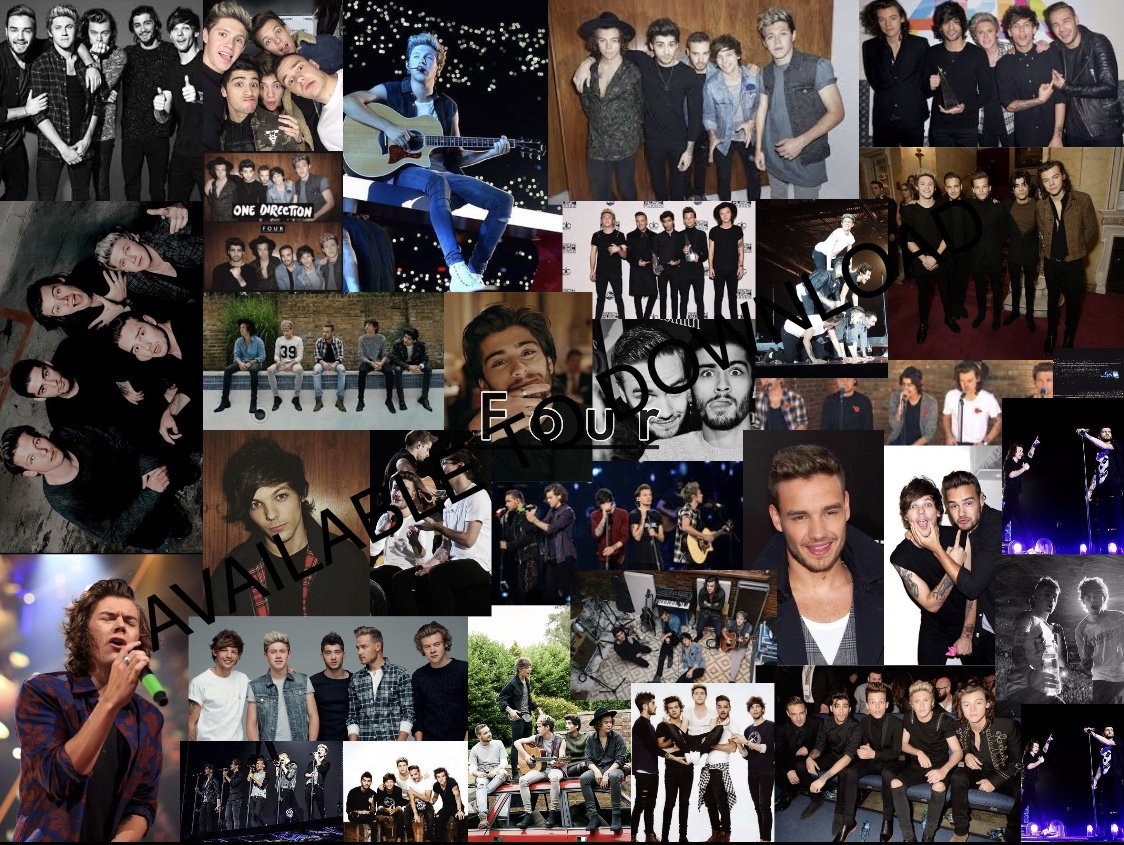 Collage De Dibujos De One Direction Luz Tapia Art — I Loved Harry