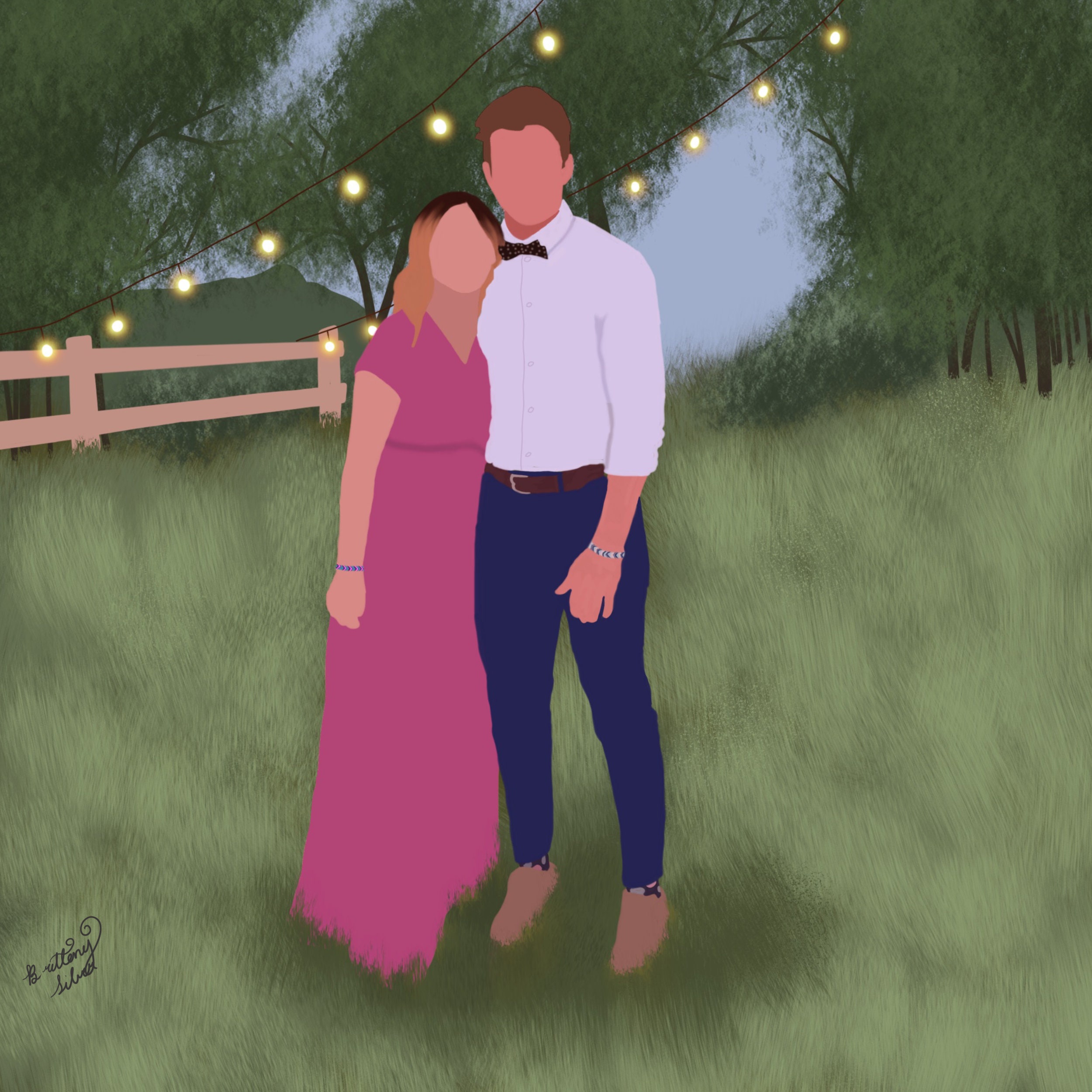 Faceless Portraits - Etsy