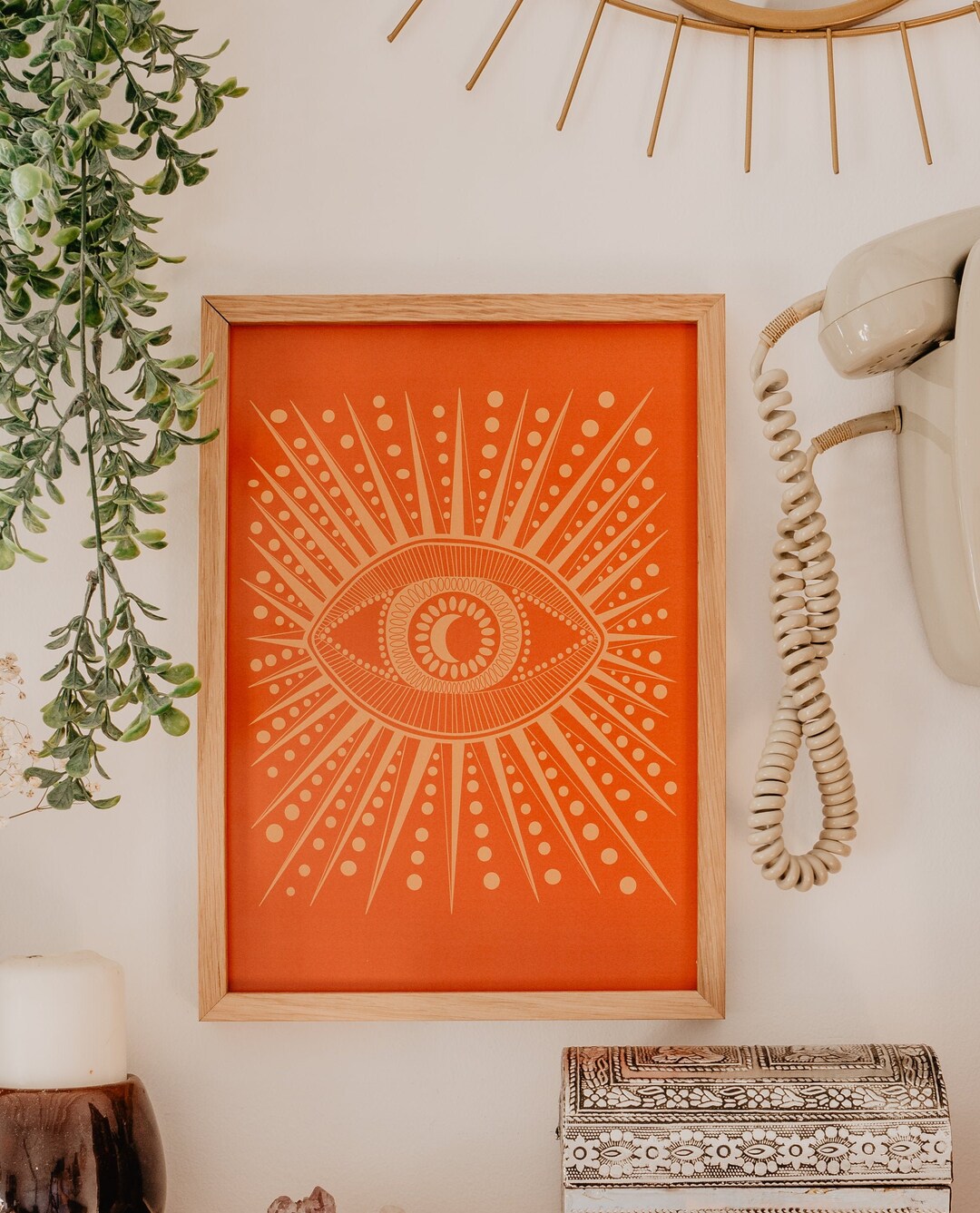 Printable Wall Art the Third Eye - Etsy