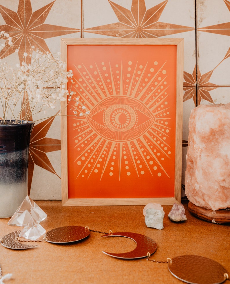 Printable Wall Art the Third Eye - Etsy