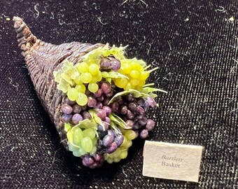 Miniature Cornucopia Basket - Etsy